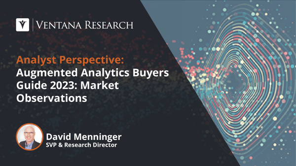 ISG Software Research Analyst Perspectives | Augmented Analytics