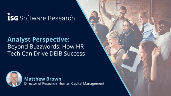 ISG Software Research Analyst Perspectives | Total Compensation Management ISG Software Research Analyst Perspectives | Total Compensation Management