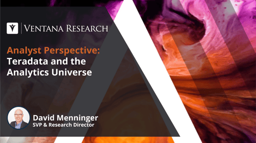 ISG Software Research Analyst Perspectives | Teradata