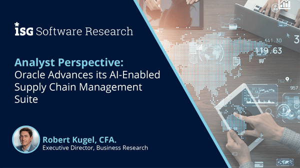 ISG Software Research Analyst Perspectives | Continuous Supply Chain & ERP