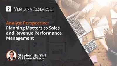 ISG Software Research Analyst Perspectives | Revenue Performance Management