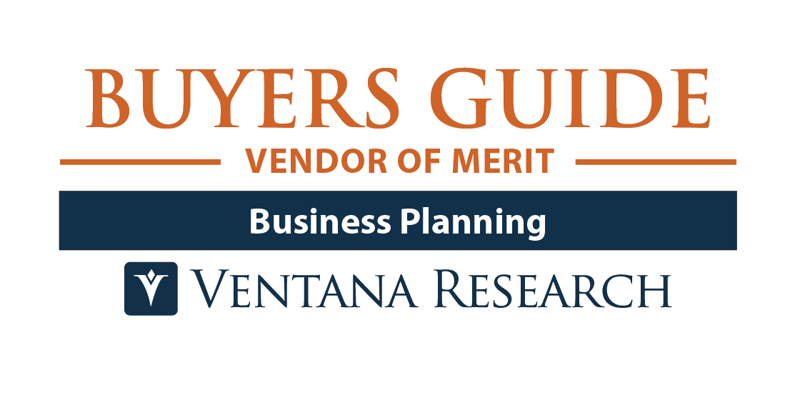 insightsoftware is Vendor of Merit in Business Planning Buyers Guide