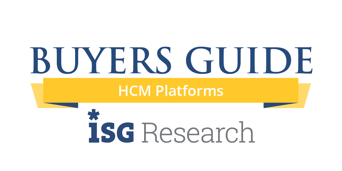 ISG Buyers Guide for HCM Platforms Classifies and Rates Software Providers