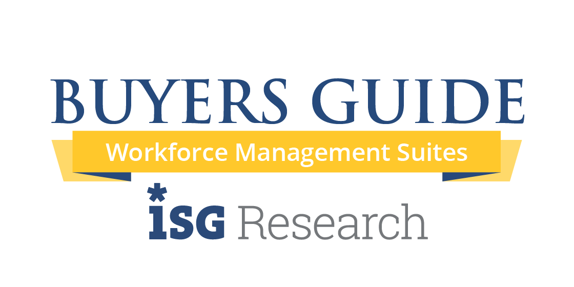 ISG Buyers Guide for Workforce Management Suites in 2025 Classifies and ...