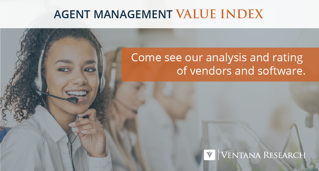 Agent Management 2022 Value Index - Ventana Research